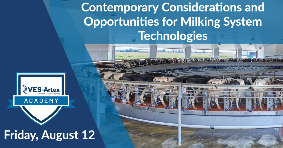 Contemporary Considerations and Opportunities for Milking System Technologies - VES-Artex